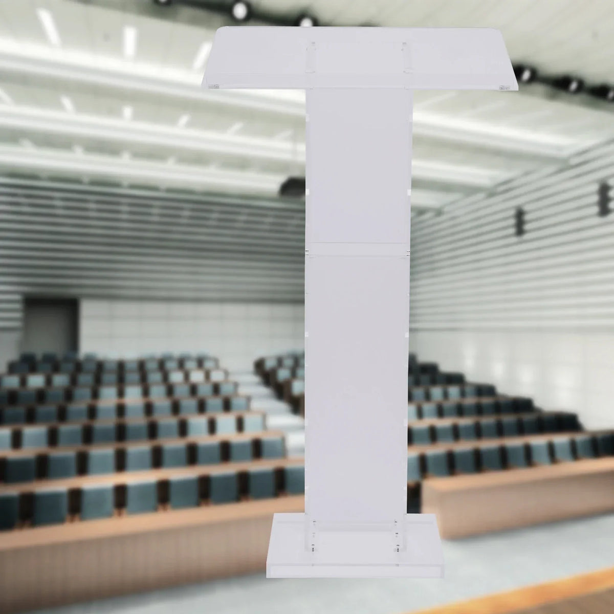 Acrylic Lectern Plexiglass Podium Clear Stand Acrylic Pulpits – Torpedo ...